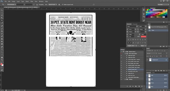 How to Print Old Newspapers for Crafts and Gifts - Little Red Window