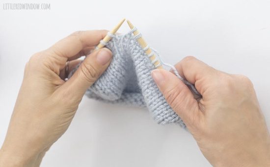 Learn to Knit - s2kp or s2kp2 (slip 2, knit 1, pass slipped stitch over ...