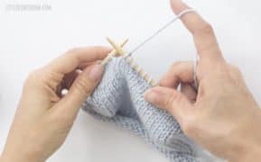 Learn to Knit - s2kp or s2kp2 (slip 2, knit 1, pass slipped stitch over) a centered double ...