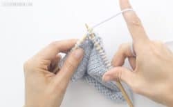 Learn to Knit - Sk2p (Slip1, Knit Two Together, Pass Slipped Stitch ...