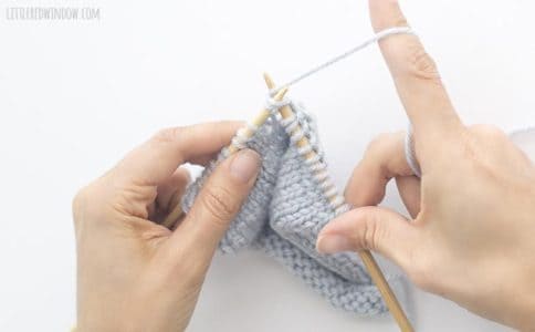 Learn to Knit - Sk2p (Slip1, Knit Two Together, Pass Slipped Stitch ...