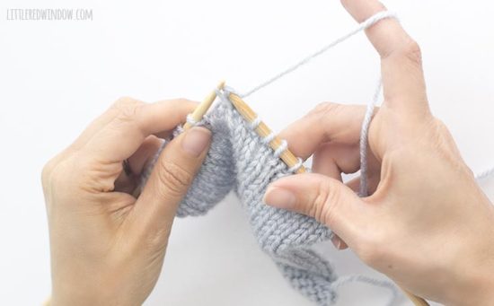 Learn to Knit - Sk2p (Slip1, Knit Two Together, Pass Slipped Stitch ...