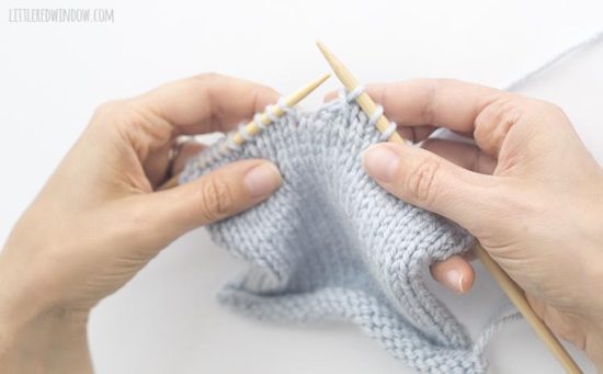 Learn to Knit - Sk2p (Slip1, Knit Two Together, Pass Slipped Stitch ...