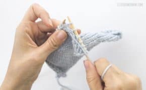 Learn to Knit - SSP (Slip, Slip, Purl) - Little Red Window