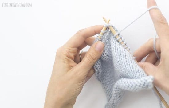 Learn to Knit - s2kp or s2kp2 (slip 2, knit 1, pass slipped stitch over) a centered double ...