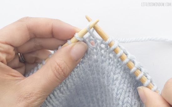 Learn to Knit - Ktbl (Knit Through Back Loop) - Little Red Window