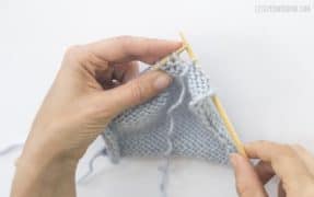 Learn to Knit - P2togtbl (Purl Two Together Through Back Loops ...