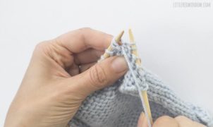 Learn to Knit - P2togtbl (Purl Two Together Through Back Loops ...