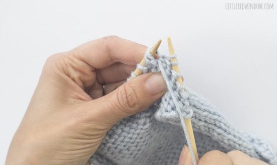 Learn to Knit - P2togtbl (Purl Two Together Through Back Loops ...
