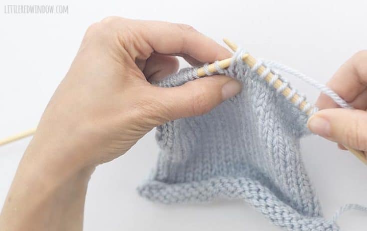 Learn to Knit - SSK (Slip, Slip, Knit) - Little Red Window