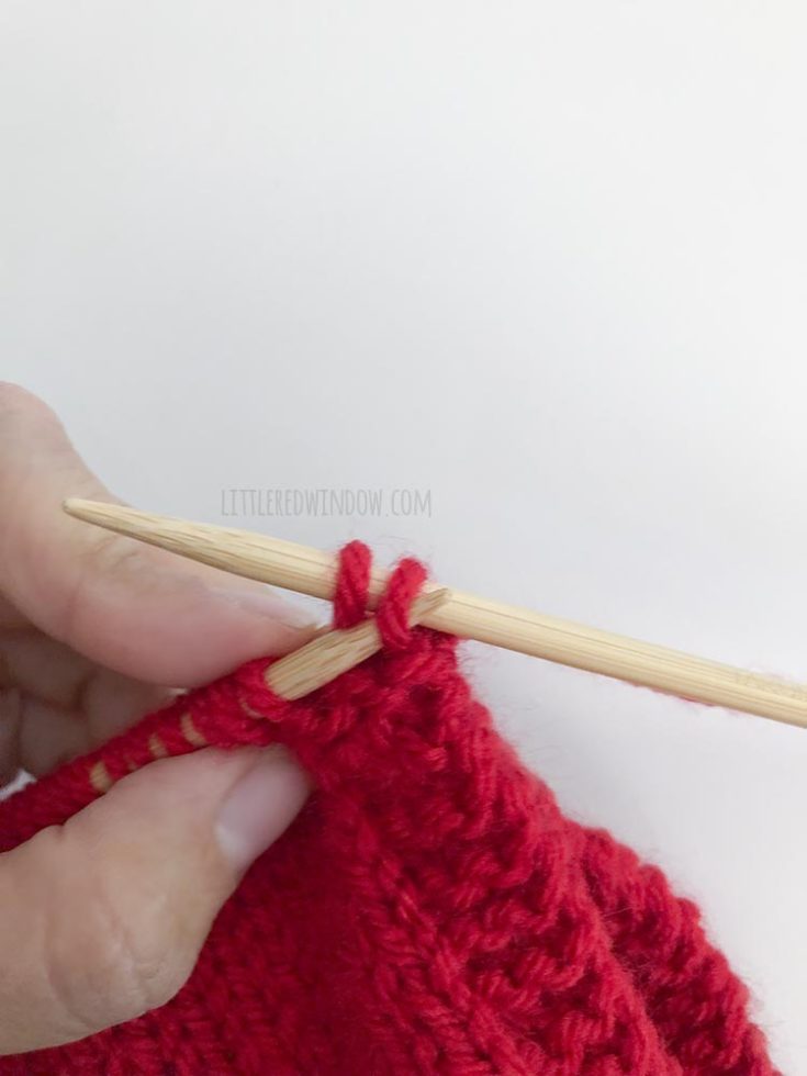 Santa Pixie Bonnet Knitting Pattern - Little Red Window