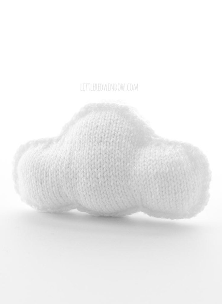 Cloud & Rainbow Knitting Patterns - Little Red Window