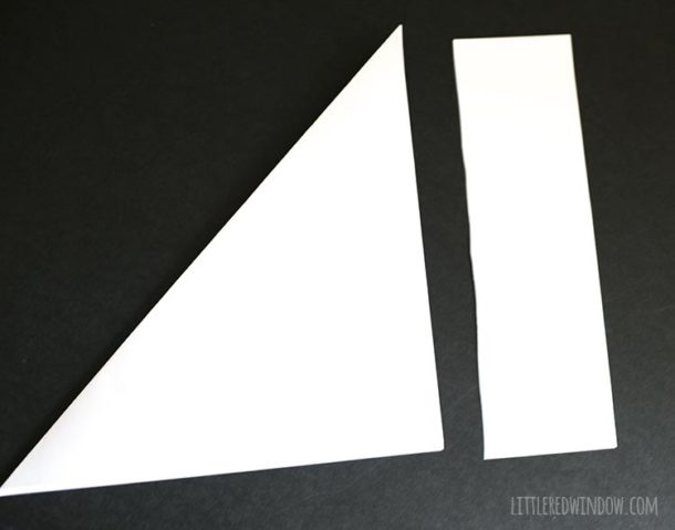 Easy Paper Spiderwebs - Little Red Window