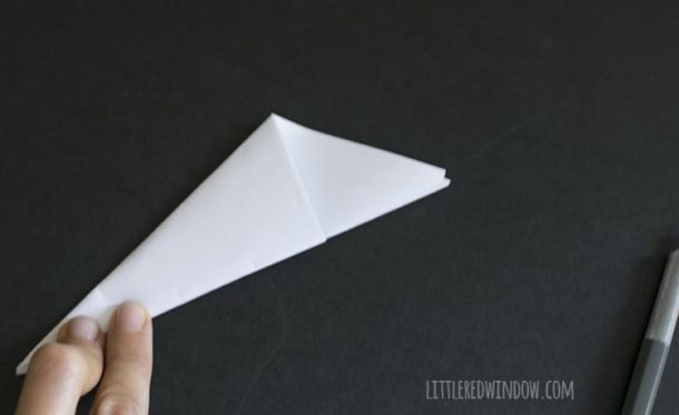 Easy Paper Spiderwebs - Little Red Window