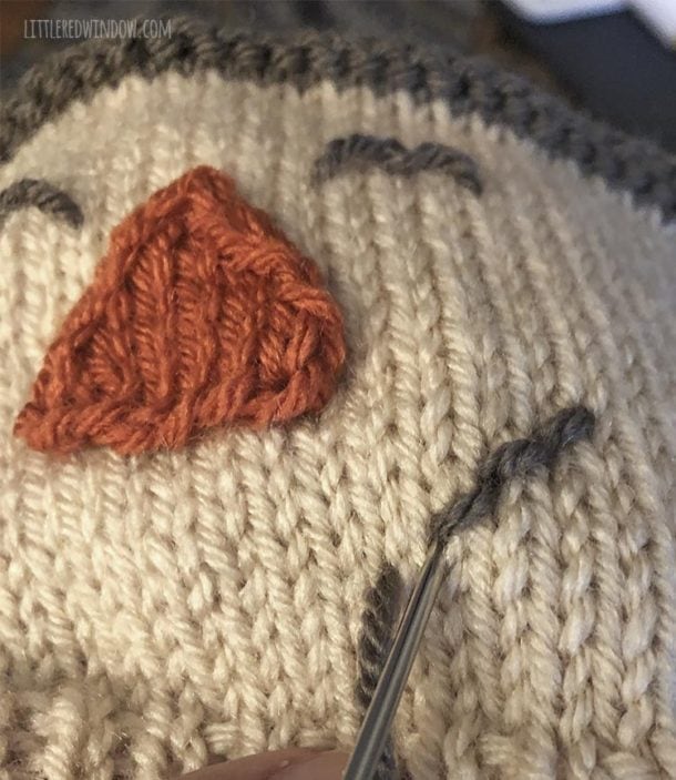 Scarecrow Hat Knitting Pattern - Little Red Window