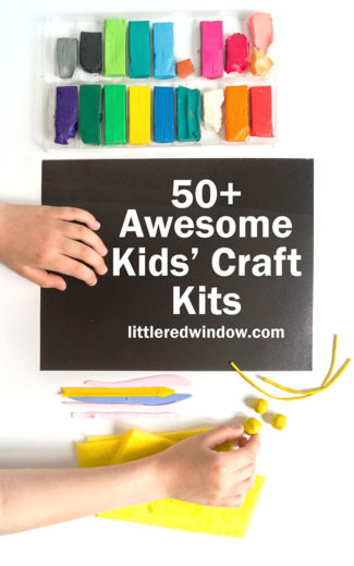 50+ Awesome Kids' Craft Kits - Little Red Window