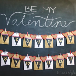 Fun & Crafty Valentine's Day Countdown Ideas! - Little Red Window