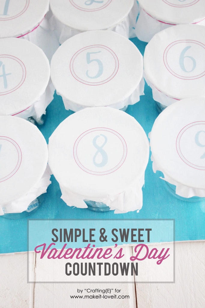 Fun & Crafty Valentine's Day Countdown Ideas! - Little Red Window