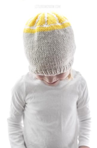 Citrus Hats Knitting Pattern - Little Red Window