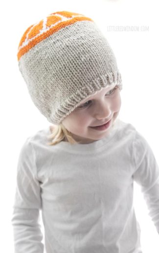 Citrus Hats Knitting Pattern - Little Red Window