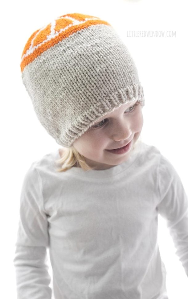Citrus Hats Knitting Pattern - Little Red Window