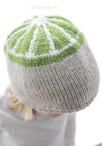 Citrus Hats Knitting Pattern - Little Red Window
