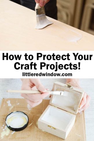 How to Protect Your Craft Projects - Little Red Window