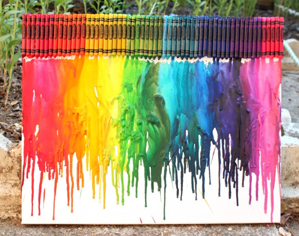 Colorful Crafts to Make With Broken Crayons - Little Red Window