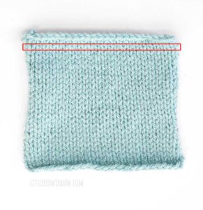 How To Count Knitting Stitches - Little Red Window