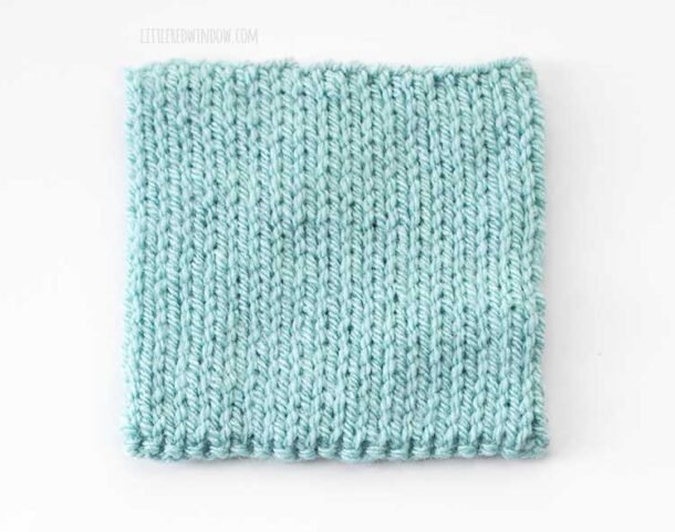 Double Stockinette Stitch Knitting Pattern: Easy How To for Beginners ...