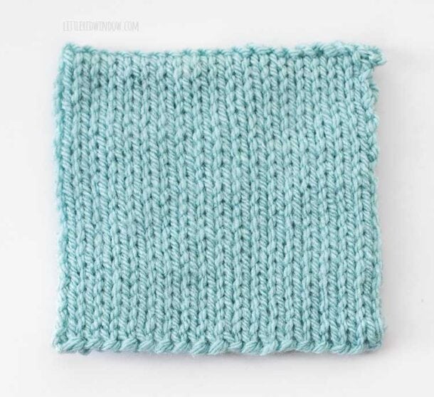 Double Stockinette Stitch Knitting Pattern: Easy How To for Beginners ...