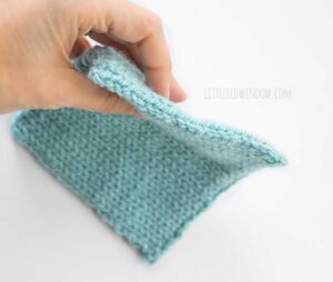 Double Stockinette Stitch Knitting Pattern: Easy How To for Beginners ...