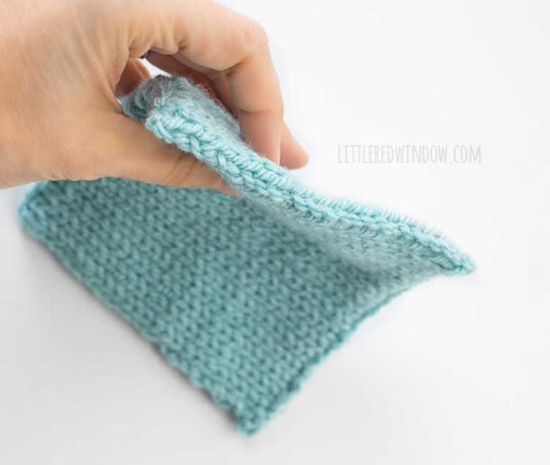 Double Stockinette Stitch Knitting Pattern: Easy How To for Beginners ...