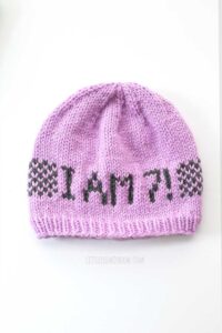 Adorable Any Age Birthday Hat Knitting Pattern - Little Red Window