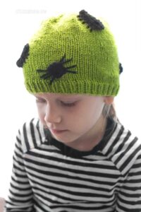 Creepy Crawly Bug Hat Knitting Pattern - Little Red Window