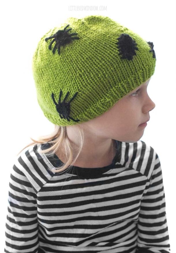 Creepy Crawly Bug Hat Knitting Pattern - Little Red Window