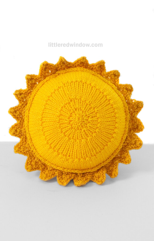 Sweet Sun Knitting Pattern - Little Red Window