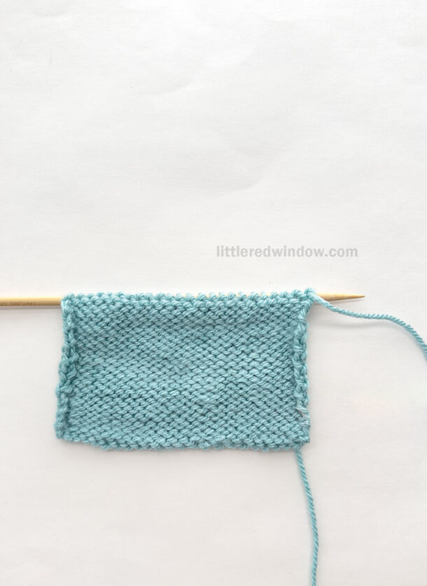 Learn to Knit: Right Side vs. Wrong Side - Which is Which? - Little Red ...