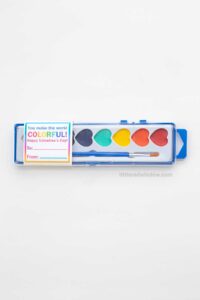 Free Printable Watercolor Valentines - Little Red Window